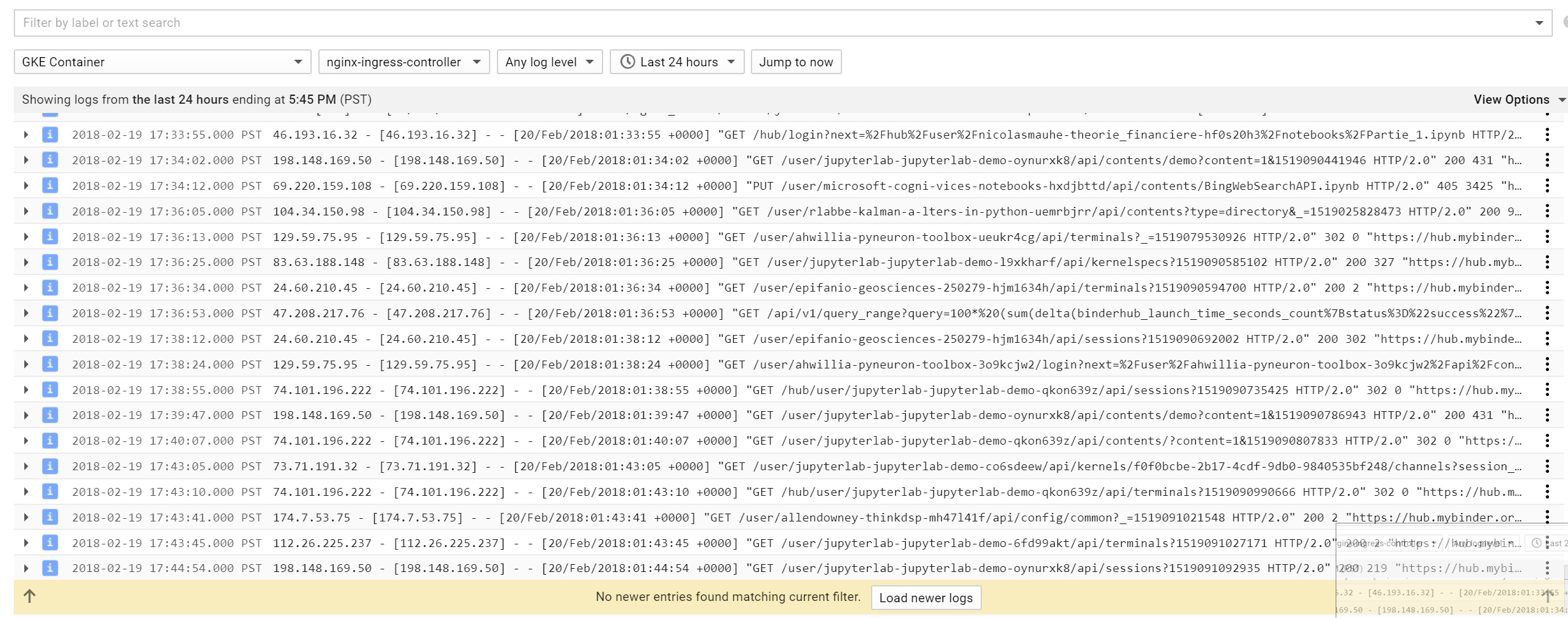 stackdriver costs · Issue #309 · jupyterhub/mybinder.org-deploy · GitHub