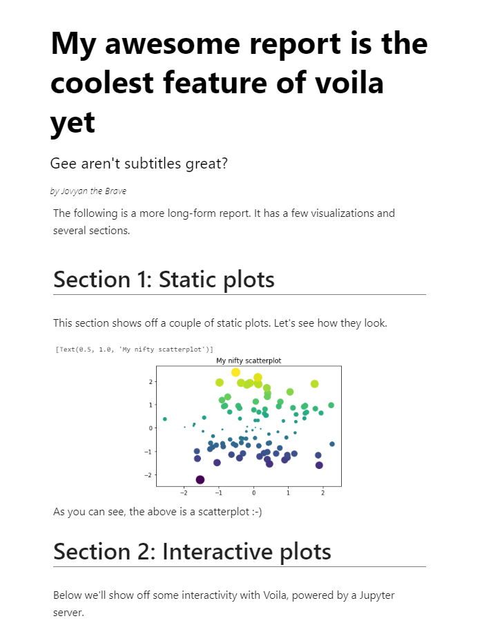 Document How Users Or Template Developers Can Add Static Files · Issue 140 · Voila Dashboards