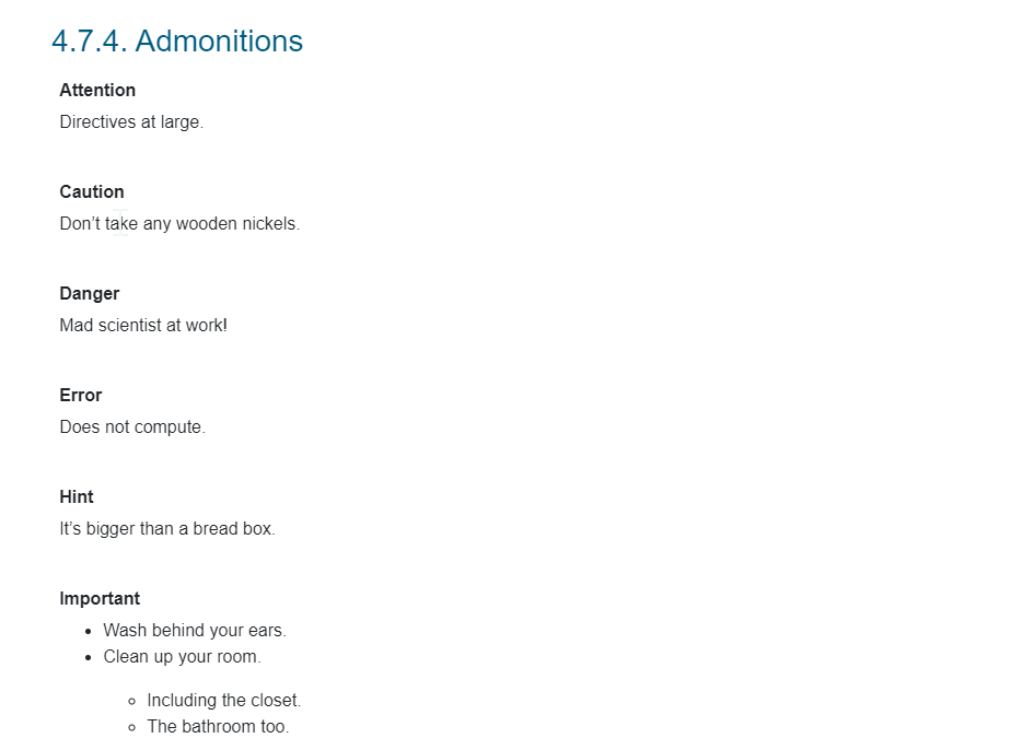 Add CSS for admonitions · Issue #70 · pydata/pydata-sphinx-theme · GitHub