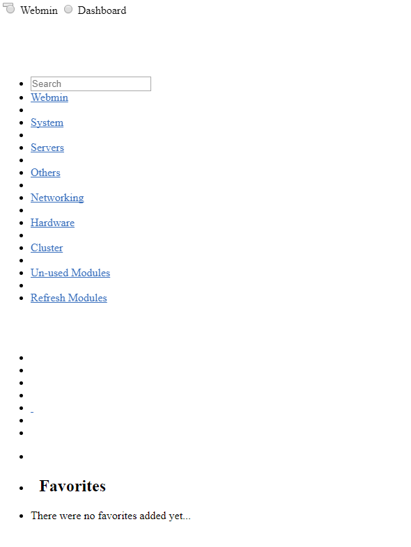 Update to v19.06+ breaks the Webmin UI · Issue #967 · webmin/authentic-theme · GitHub