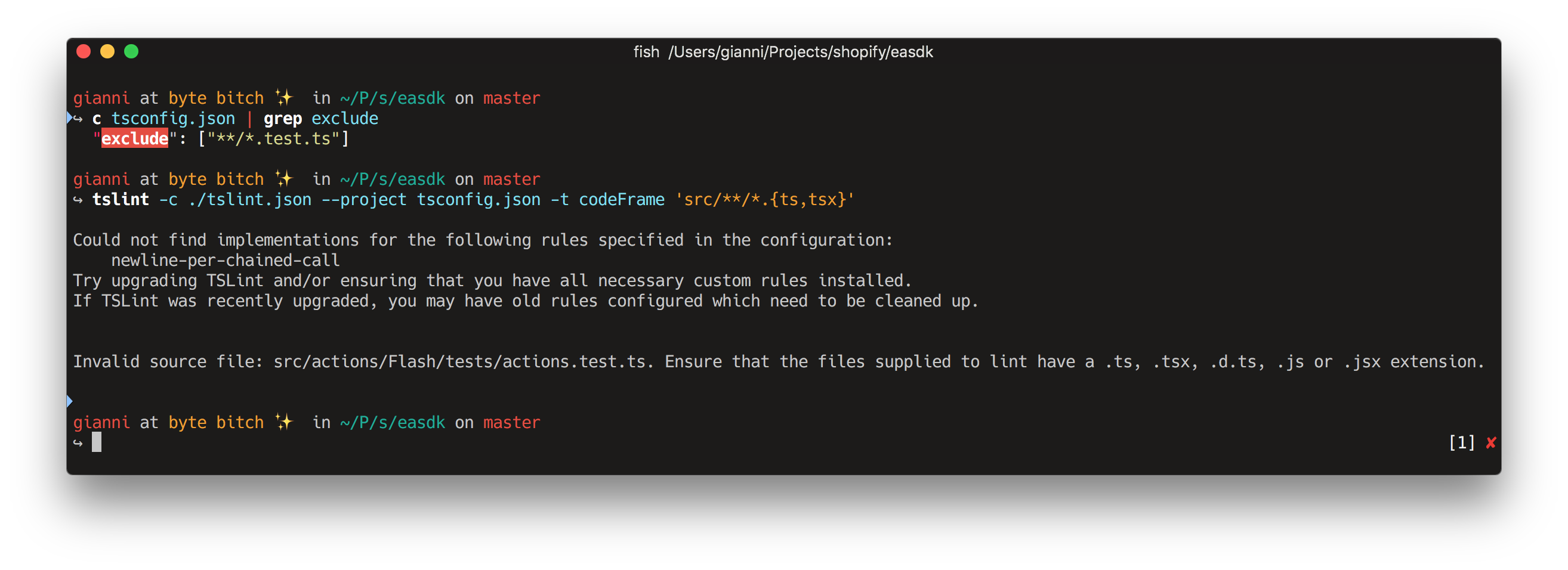 Supply Files To Lint In Tsconfigjson · Issue 858 · Palantirtslint · Github