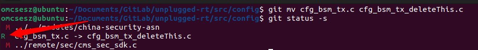 Source control is not able to detect renaming a file, even if using ...