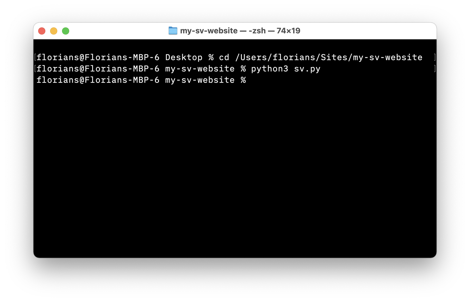 GitHub - getflourish/sv-generator-sample: Generate a website from Markdown files, just like ...