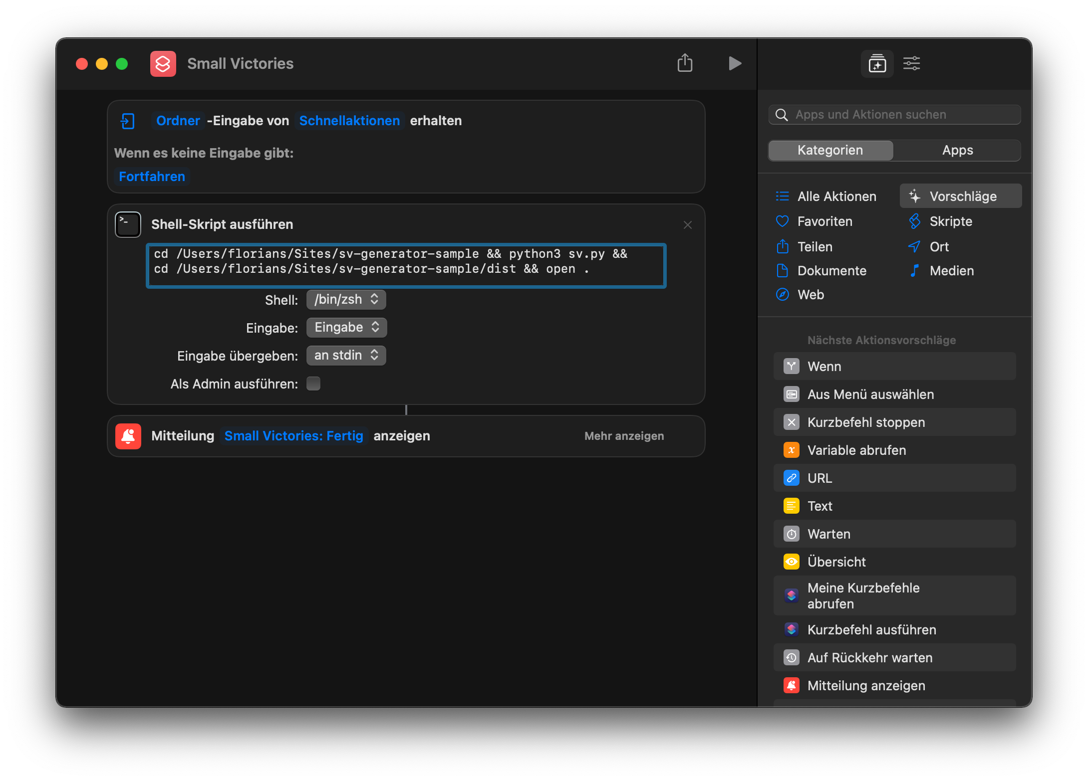 GitHub - getflourish/sv-generator-sample: Generate a website from ...