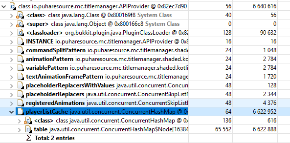 Memory leak (OOM), server hangs · Issue #185 · Puharesource/TitleManager · GitHub