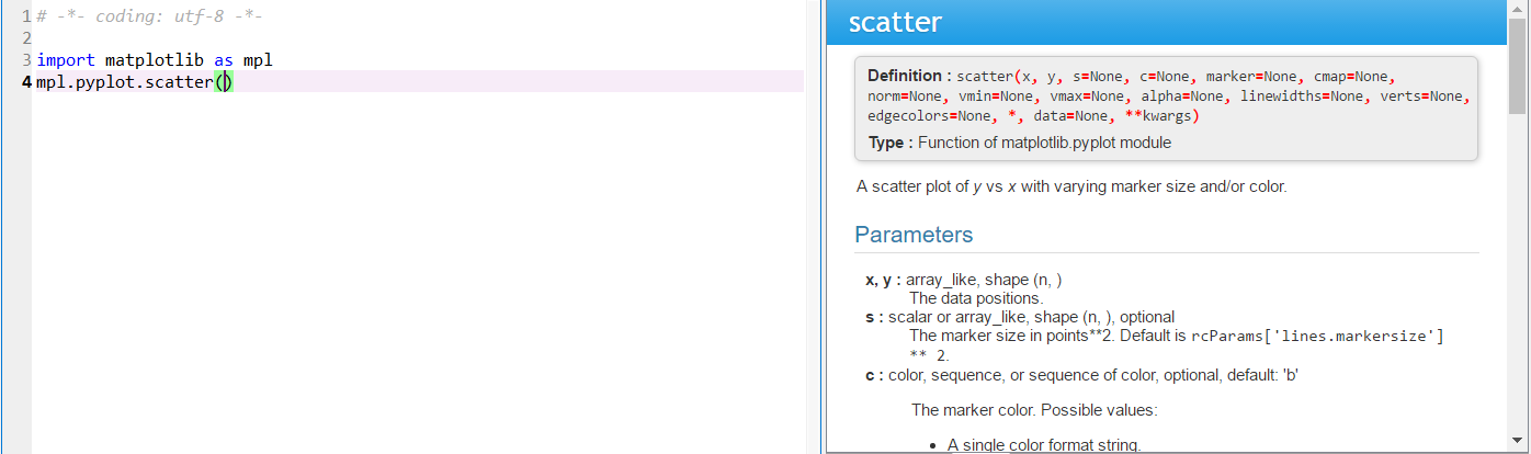 Documentation Incomplete Depending On How The Module Is Imported · Issue 8112 · Spyder Ide