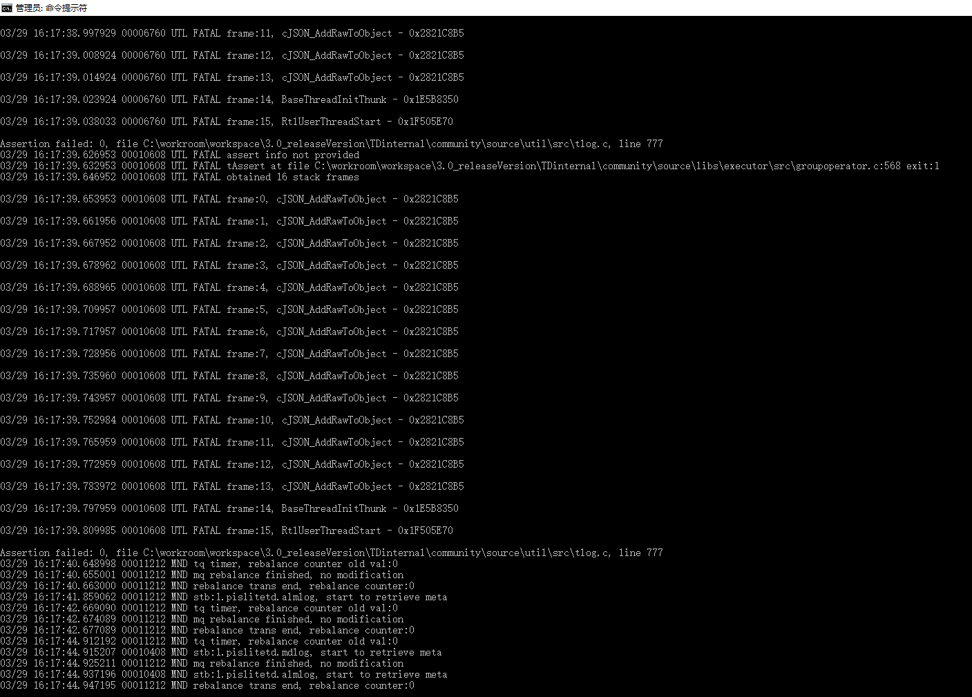 Tdengine Crash When Querying Super Table · Issue 20692 · Taosdatatdengine · Github