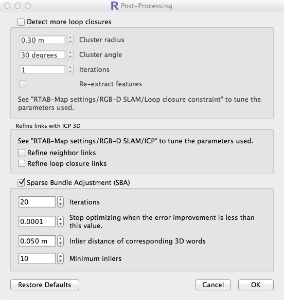 Tutorial "Export Raster Layers to MeshLab" cannot work · Issue #761 · introlab/rtabmap · GitHub