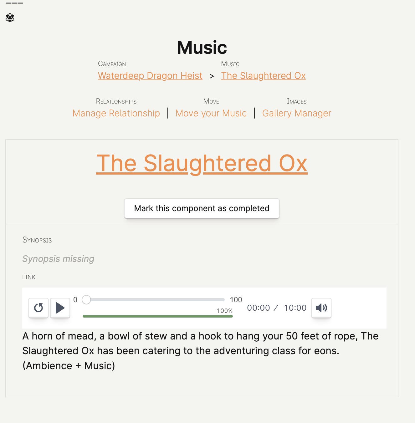 [FEATURE] Improvements for including Embedded Audio Player in the component header · Issue #230 ...
