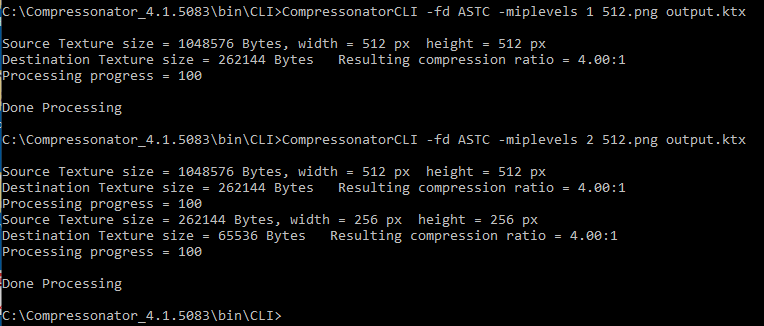 question about miplevel generation · Issue #160 · GPUOpen-Tools/compressonator · GitHub