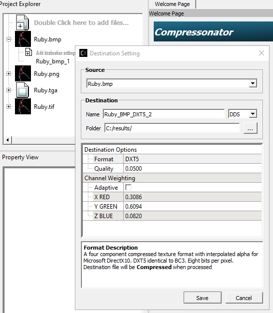 YCoCg scaled DXT5 · Issue #230 · GPUOpen-Tools/compressonator · GitHub