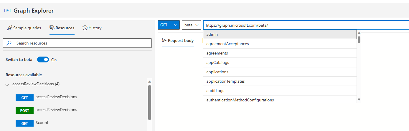 Missing beta endpoints from the autocomplete suggestions list · Issue ...