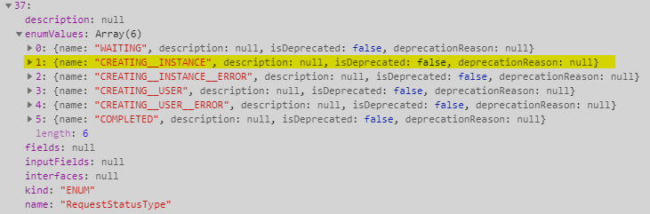 Enums containing a capital letter after an underscore will result with two underscores from the ...
