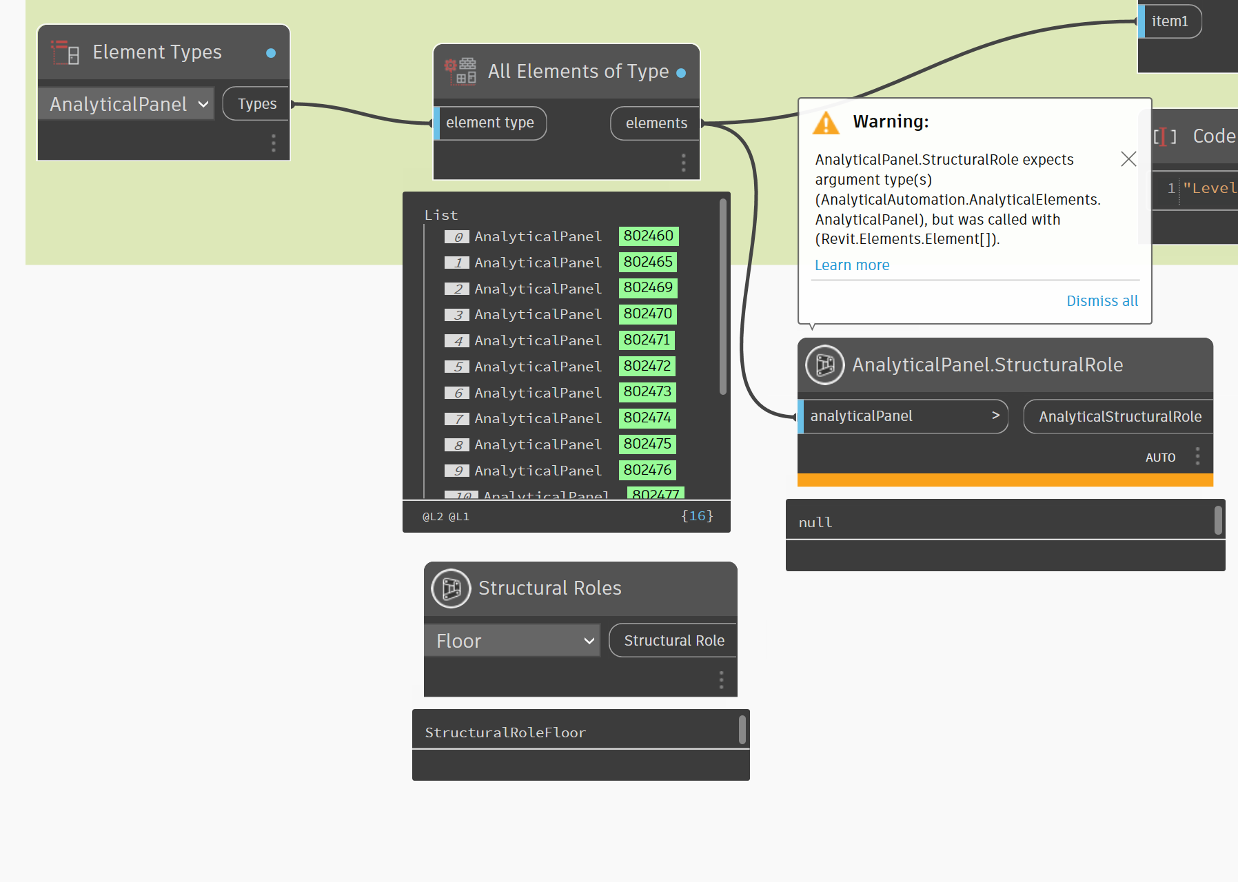 Revit 2023 AnalyticalPanel.StructuralRole · Issue #2829 · DynamoDS/DynamoRevit · GitHub