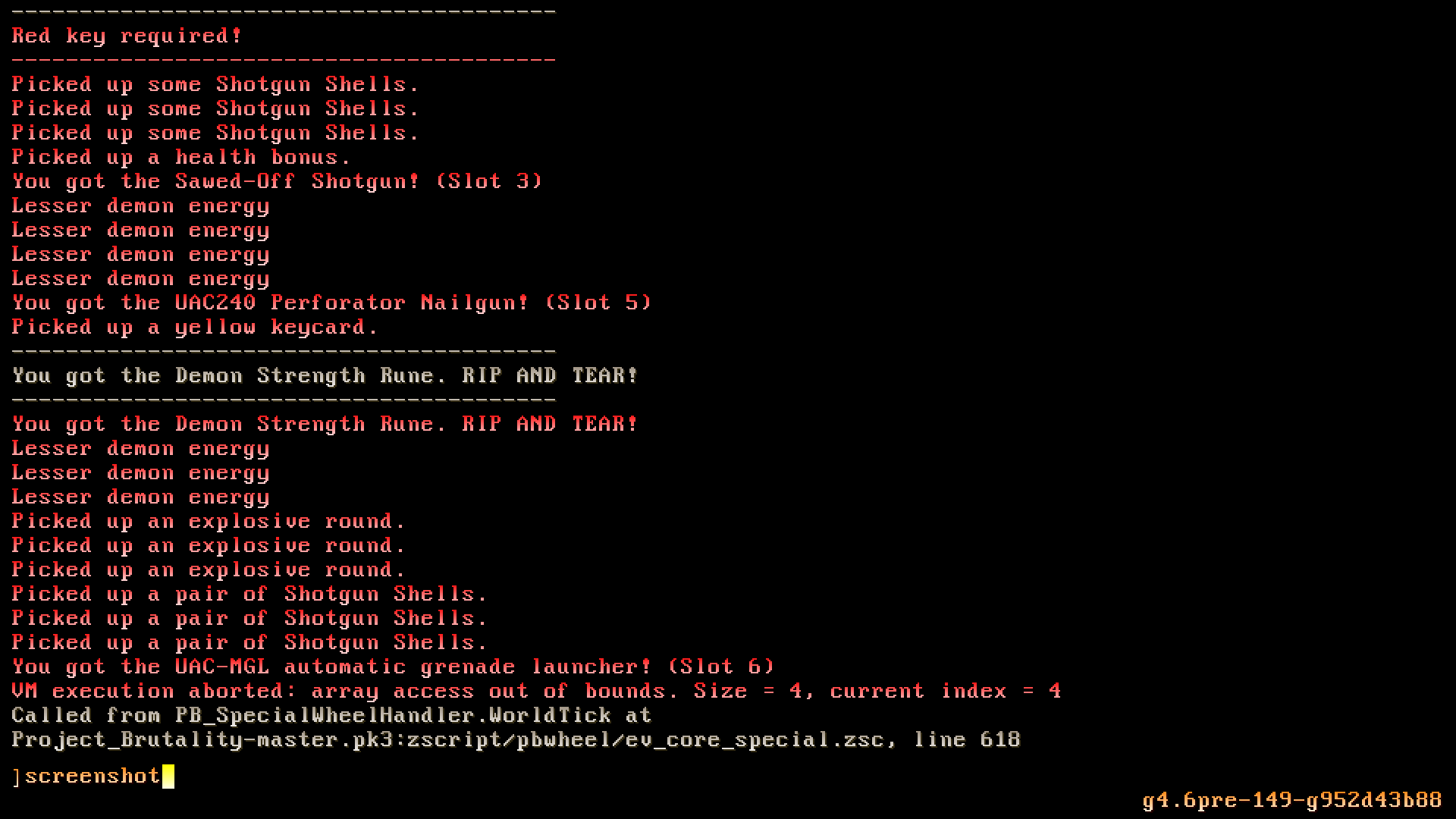Index out of Bounds · Issue #647 · pa1nki113r/Project_Brutality · GitHub