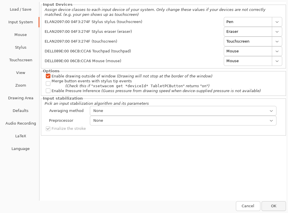 Stylus scrolls instead of drawing when inertial scroll is enabled · Issue #4044 · xournalpp ...