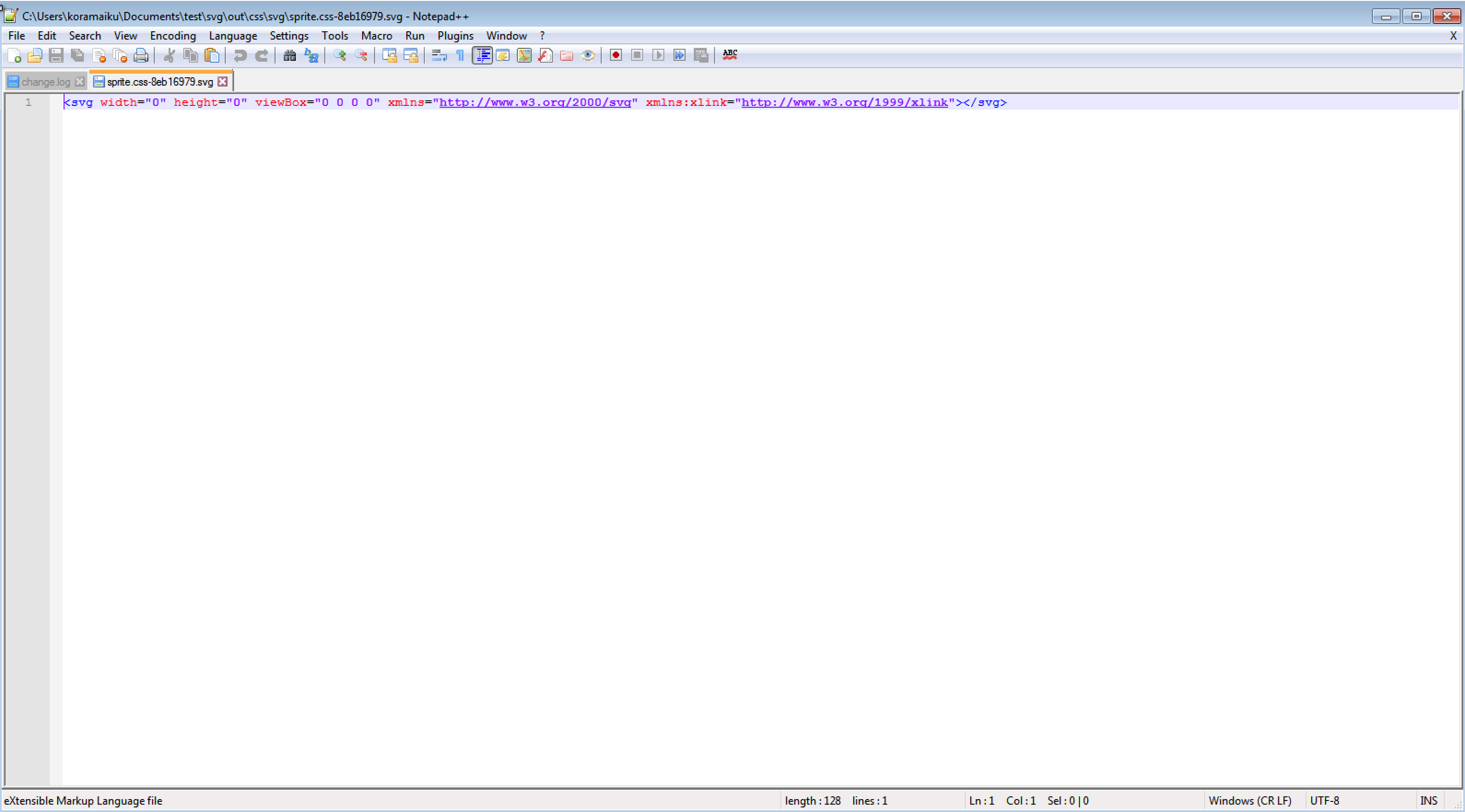 Svg Sprite Generation Seems To Create Empty Svg S On Windows Pcs