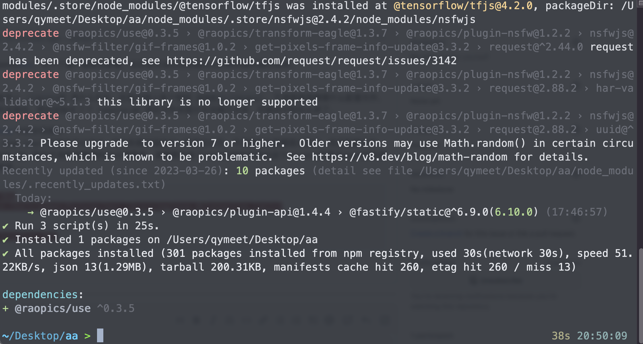 【Use】Use相关问题，无法安装 · Issue #120 · meetqy/rao-pics · GitHub
