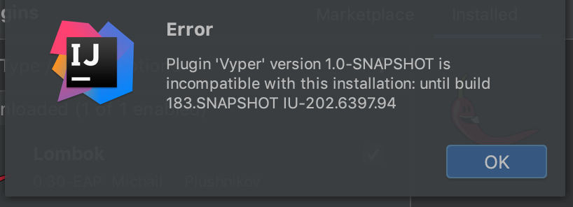 An error when install this plugin · Issue #4 · NikitaMishin/vyper-plugin · GitHub