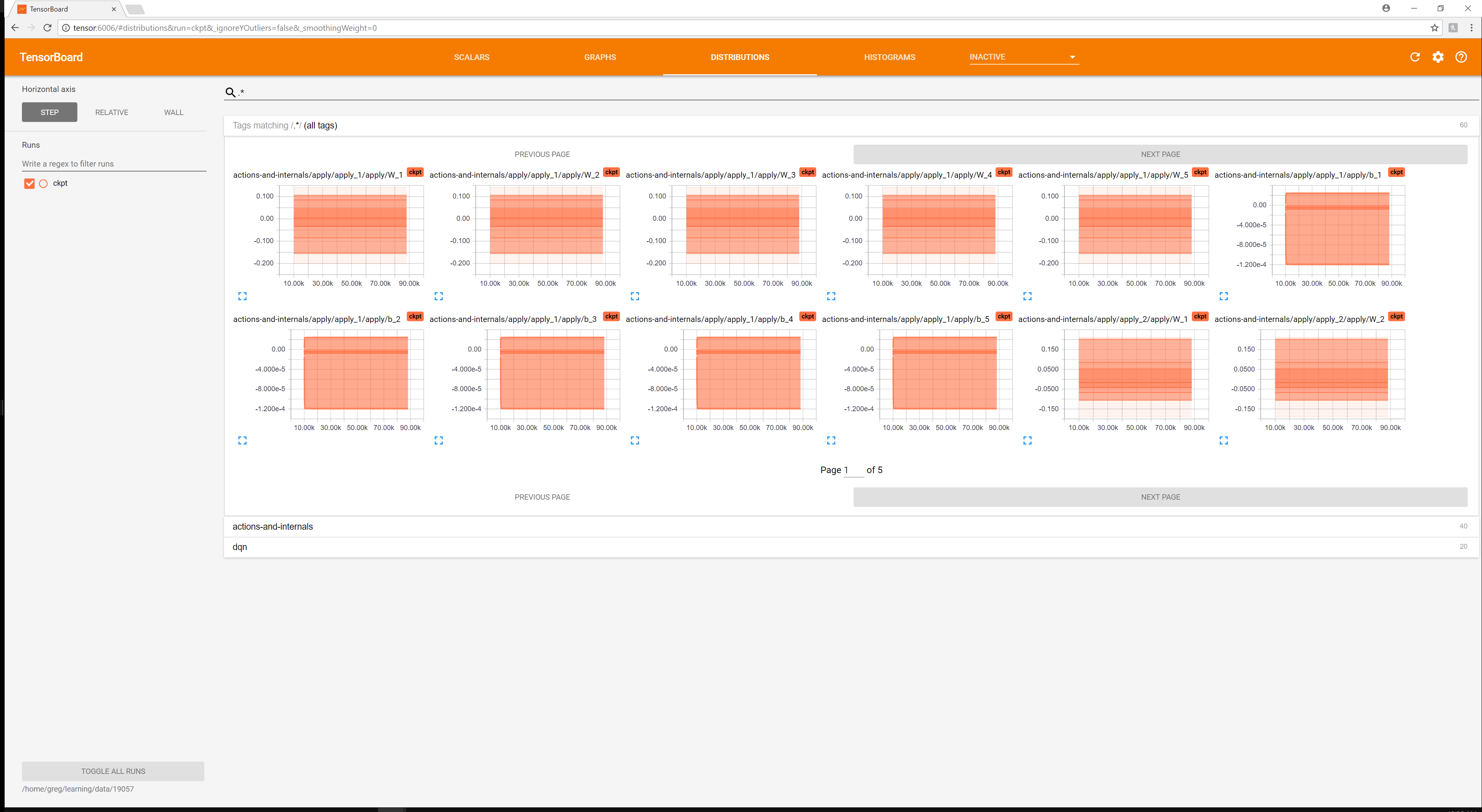 Summary/Model Path settings fails at HEAD · Issue #207 · tensorforce/tensorforce · GitHub