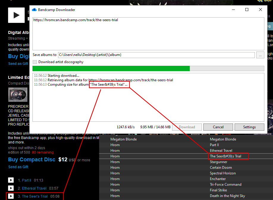 HTML characters not decoded properly · Issue #157 · Otiel/BandcampDownloader · GitHub