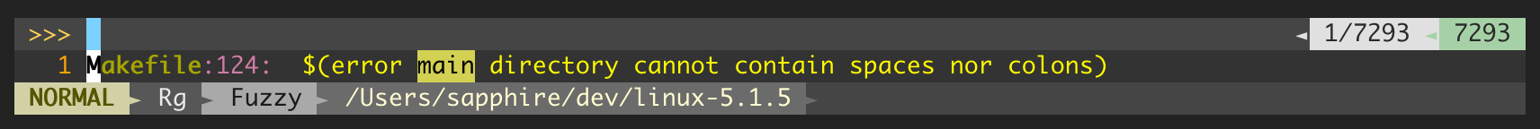 `Leaderf! --recall`行为很异常 · Issue #499 · Yggdroot/LeaderF · GitHub