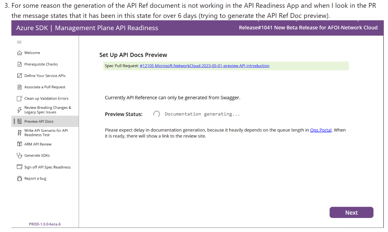 Multiple PRs and behavior of API readiness app and SDK release app · Issue #6046 · Azure/azure ...