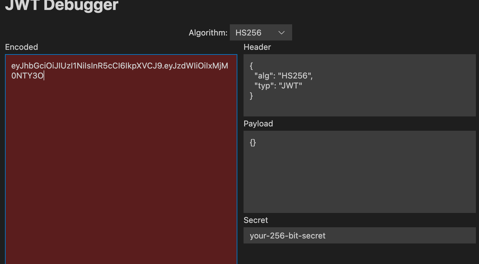 JWT disappears when input is cleared · Issue #10 · KeJunMao/vscode-devtoys · GitHub
