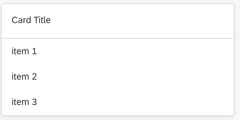 Bug: Core Fixed Card Layout - unnecessary header space if card has no ...