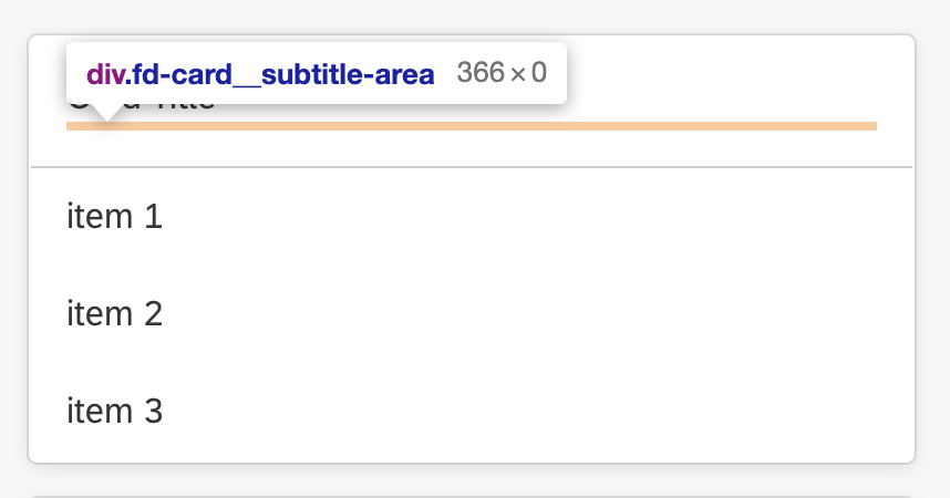 Bug: Core Fixed Card Layout - unnecessary header space if card has no ...