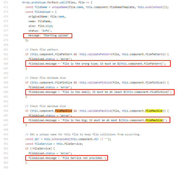 How to translate file component error message? · Issue #2097 · formio/formio.js · GitHub
