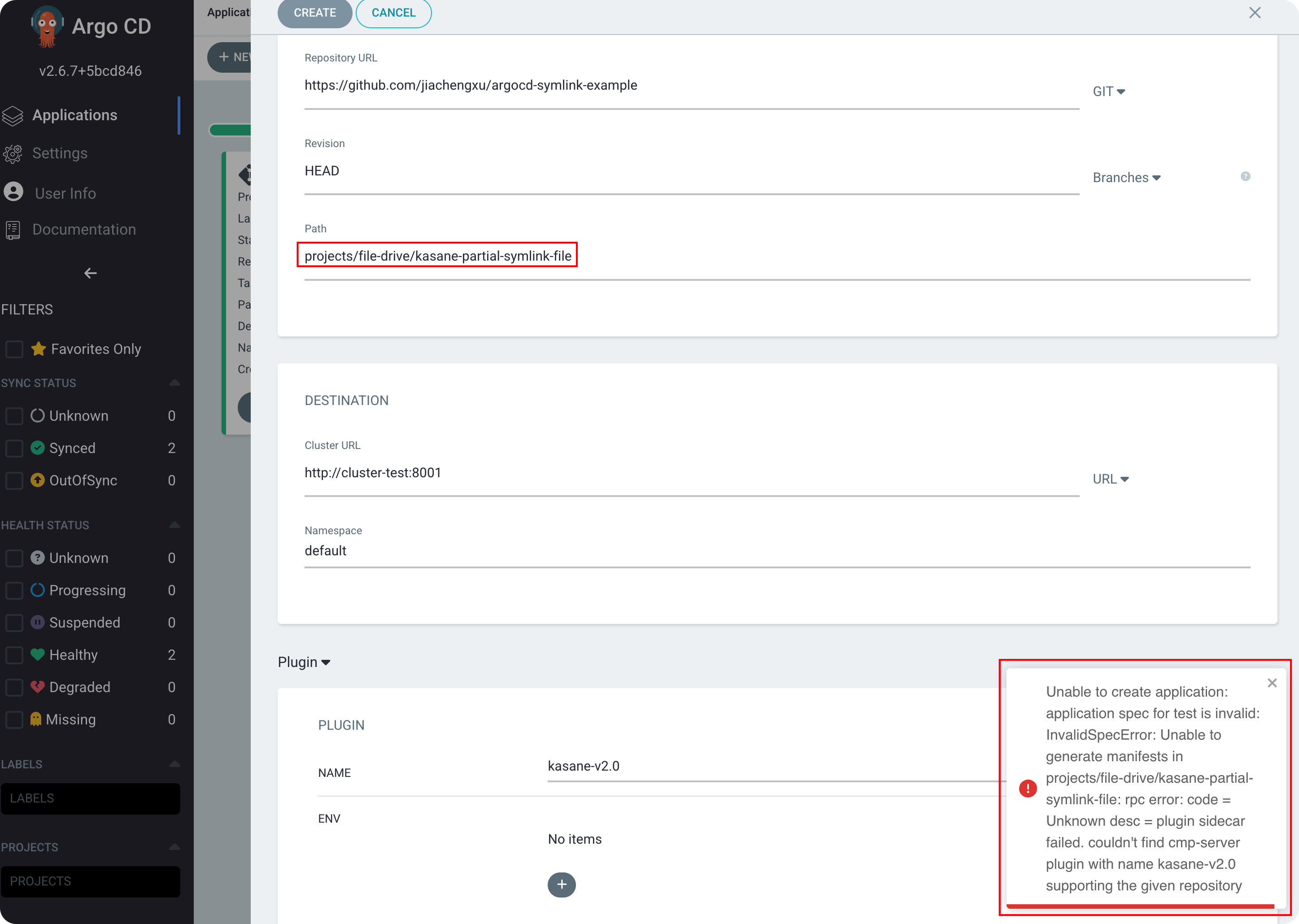 Argo CD CMPv2 does not allow symlinks to adjacent files in same git repo · Issue #13342 ...