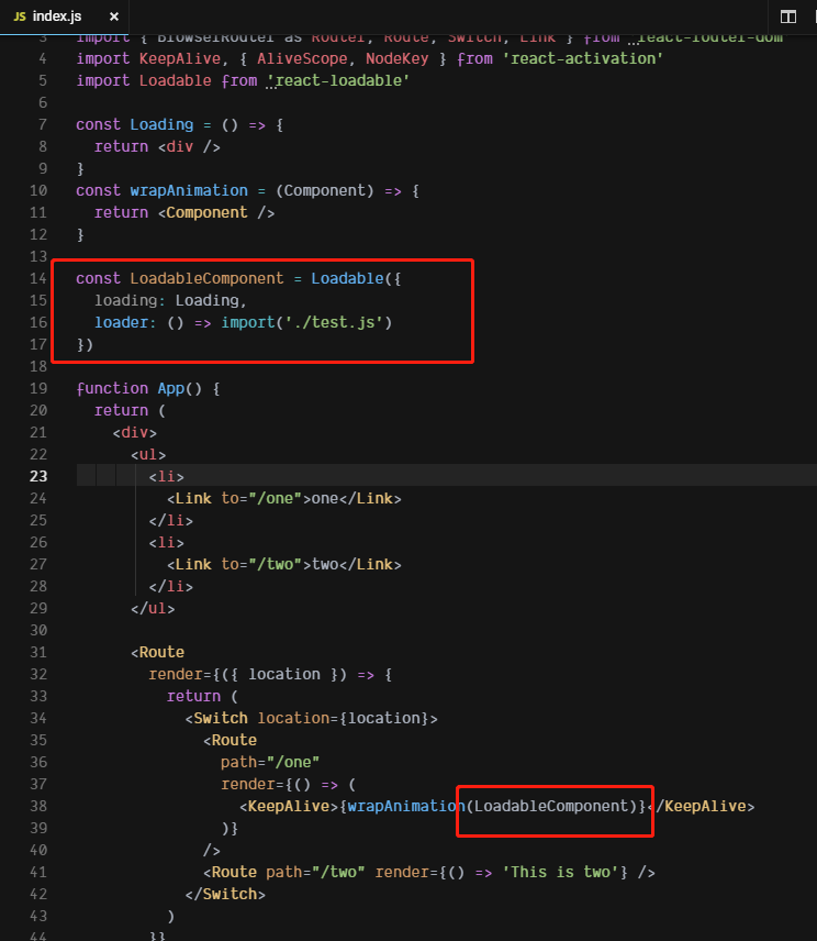 与react Loadable一起使用,好像keeplive失效了 · Issue 79 · Cjy0208 React Activation · Github