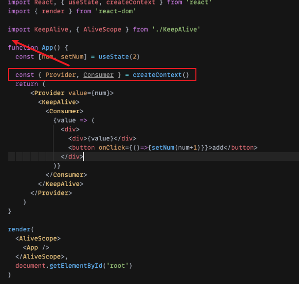 在 中直接放置DOM显示state，无法感知useState更新 【生产问题 急！！！】 · Issue #121 · CJY0208/react-activation · GitHub