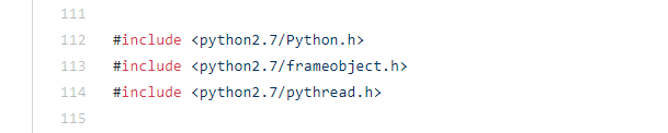 include/pybind11/detail/common.h:112:10: fatal error: python2.7/Python.h: No such file or ...