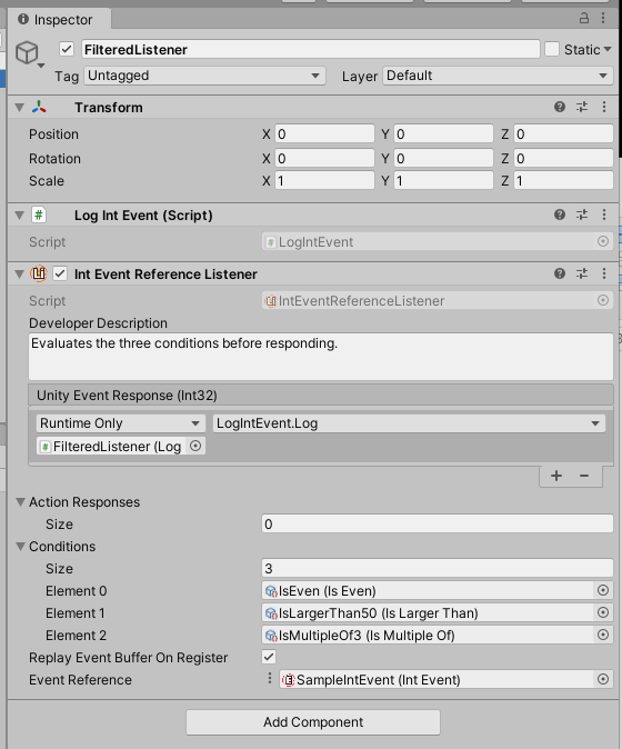 Add Where condition to Listeners, eg. call handlers every Nth time · Issue #52 · unity-atoms ...