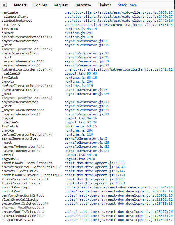 [JsonService] getJson: Network Error (during logout) · Issue #479 · authts/oidc-client-ts · GitHub