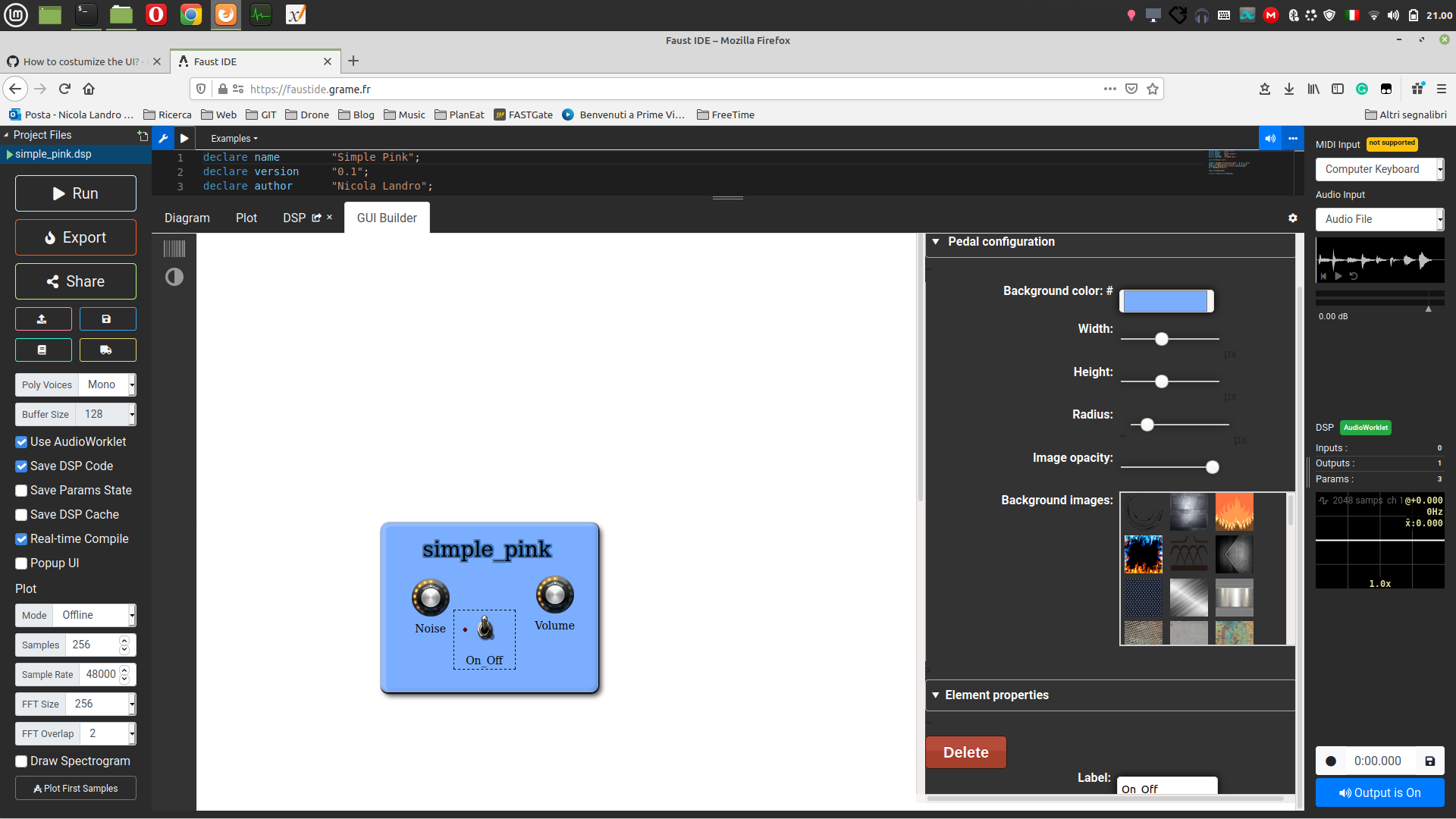 How to costumize the UI? · Issue #541 · grame-cncm/faust · GitHub