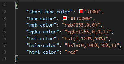 Color Picker not working with JSON files at 1.16.1 · Issue #34663 ...