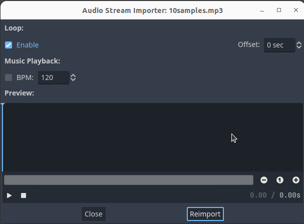 Editor crashes when trying to display the waveform of very short audio ...
