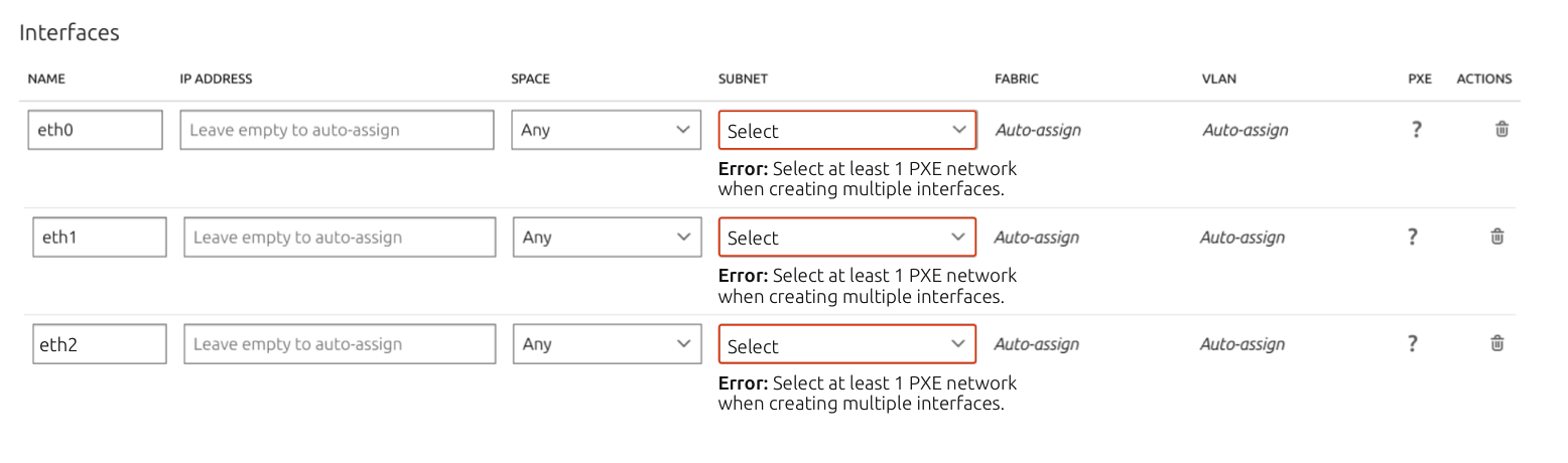 Composing A Lxd Vm With Multiple Interfaces Doesnt Work · Issue 2361 · Canonicalmaas Ui · Github 