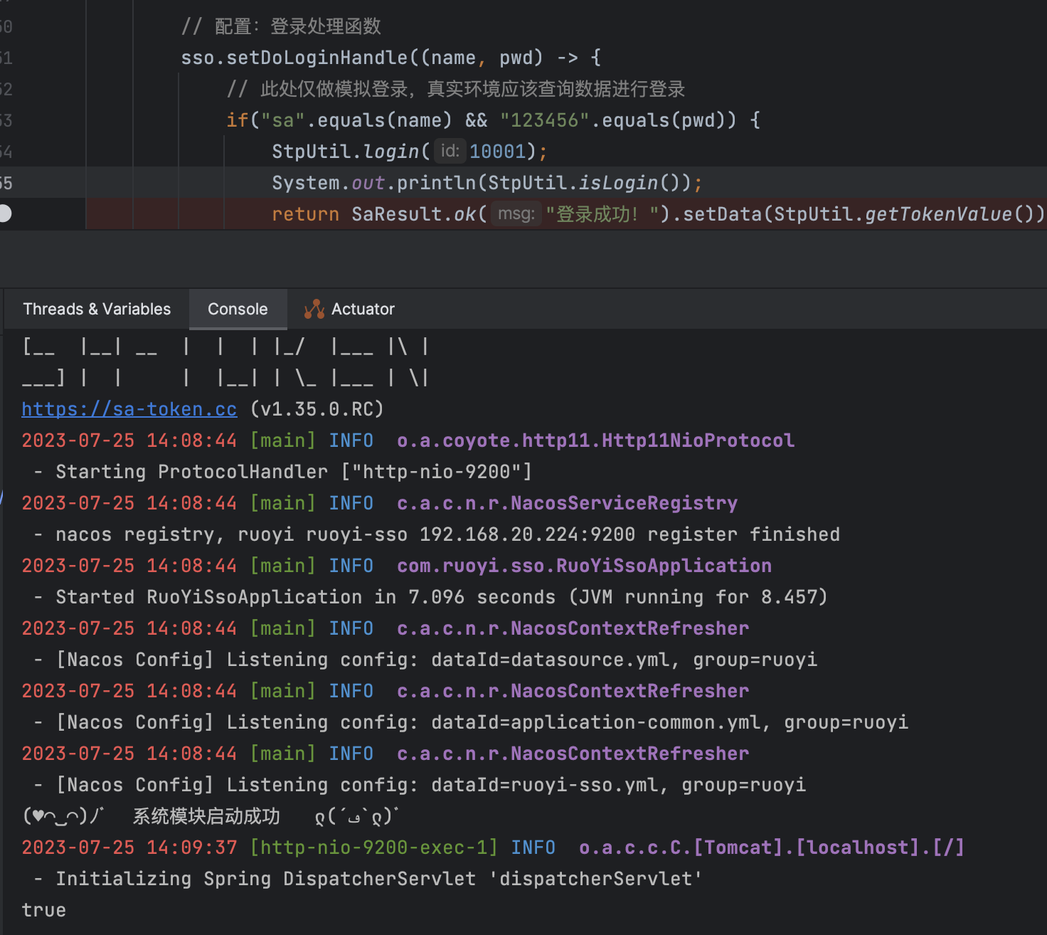 关于单点登录实现问题 · Issue #492 · dromara/Sa-Token · GitHub