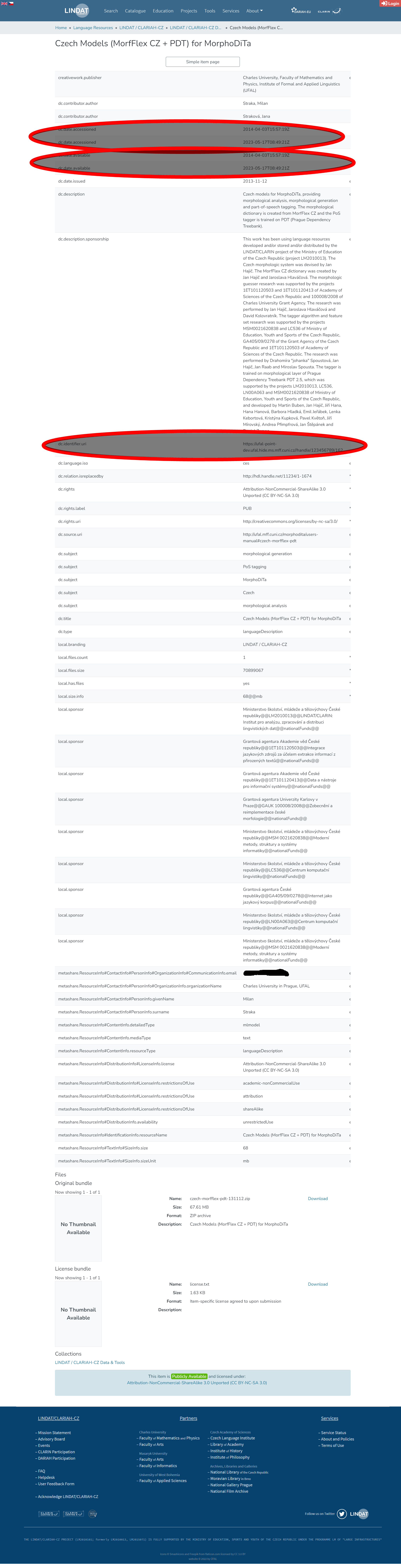 Imported Item Should Not Regenerate Certain Metadata Fields · Issue 1061 · Ufalclarin Dspace