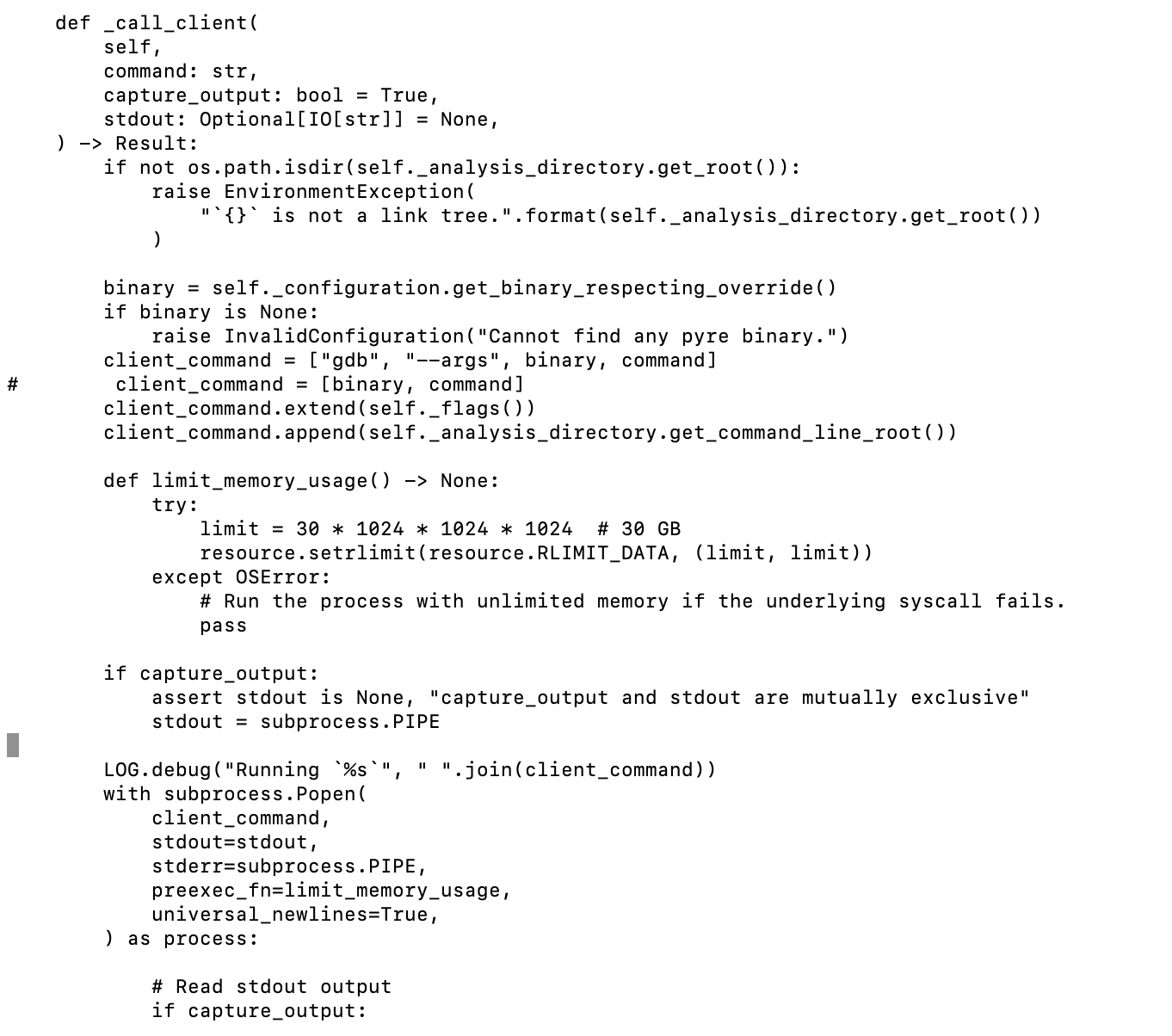 Client exited with error code -9 - Killed · Issue #416 · facebook/pyre ...
