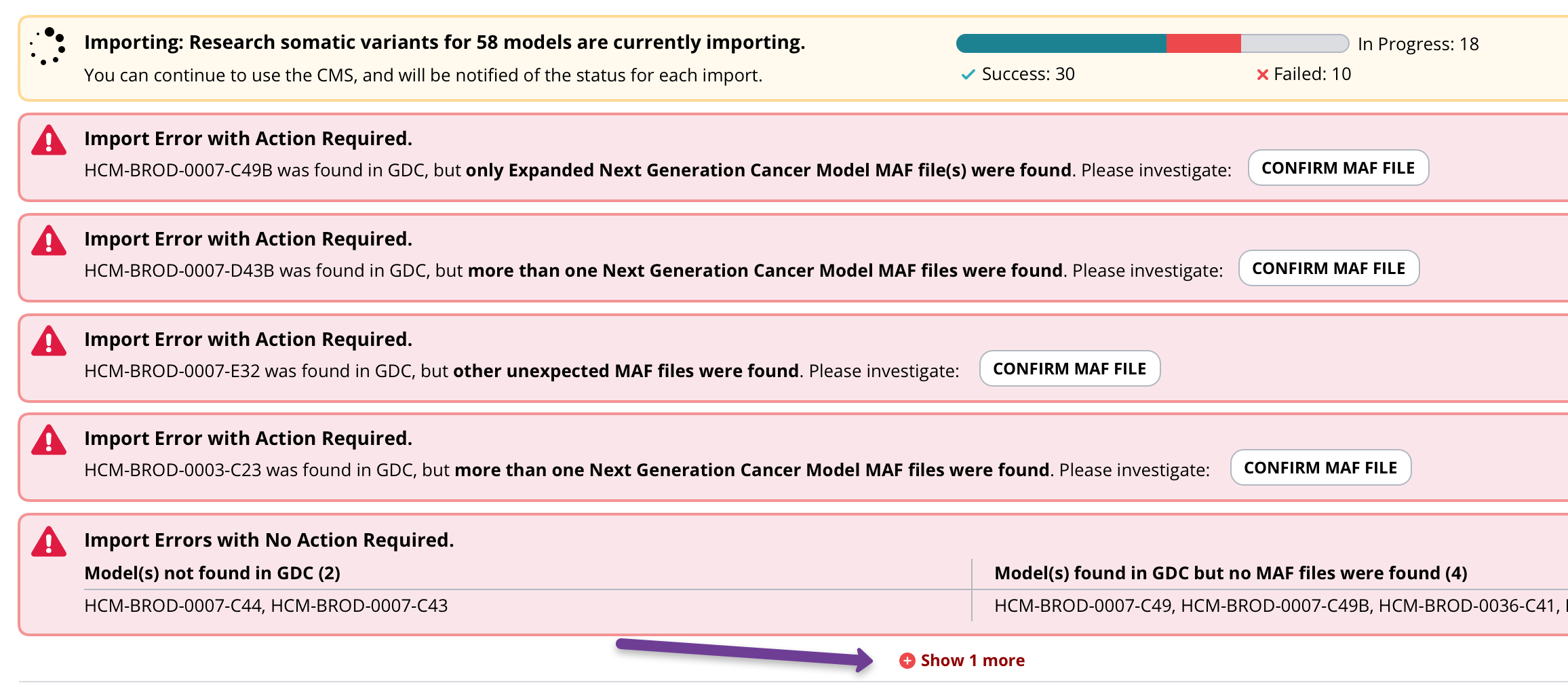 UI - Messages - "Show More" when more than 5 messages displayed · Issue ...