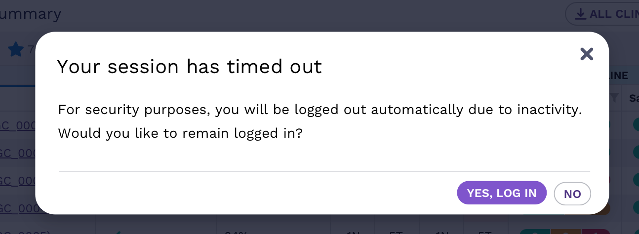 Refresh Token: implement the session timed out modal · Issue #605 · icgc-argo/dac-ui · GitHub