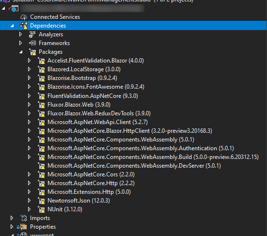 Upgrading Blazor WASM to .Net 5.0 · Issue #28840 · dotnet/aspnetcore · GitHub