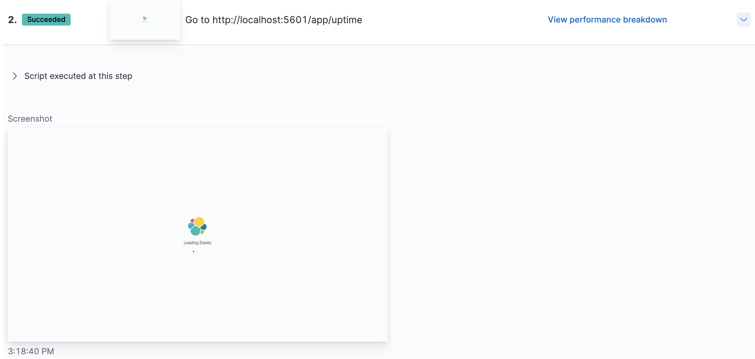 [Uptime] [Synthetics] Arrow icon button on synthetics page does not change when row is opened ...