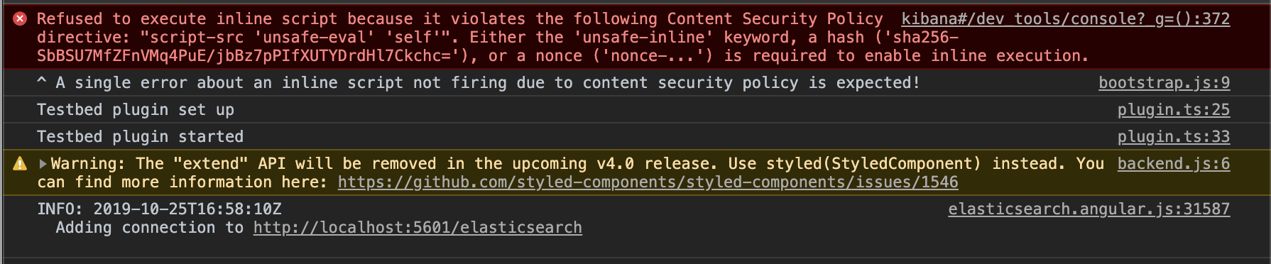 [Dev Tools] Autocomplete not functioning in `master` · Issue #49365 · elastic/kibana · GitHub