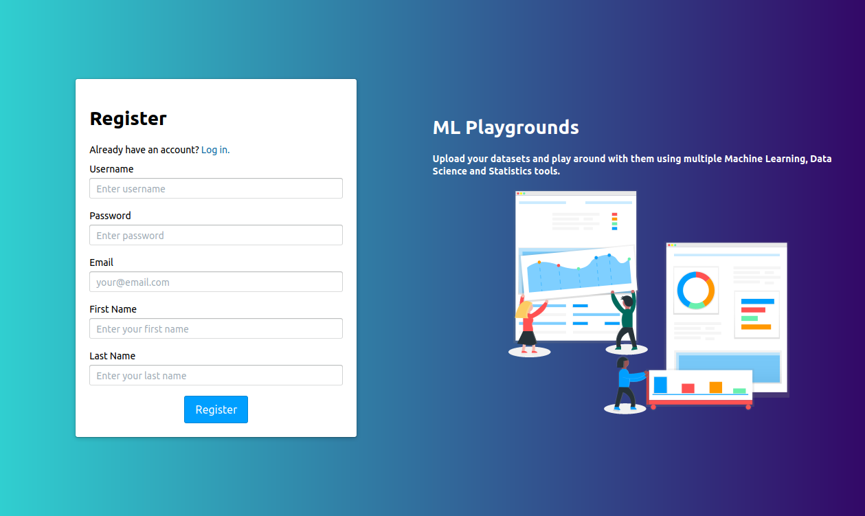 GitHub - rennym19/ml-playgrounds: Machine Learning Playgrounds is a webapp that lets you upload ...